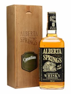 Buy Alberta Springs Canadian Whisky / Bot.1980s Single Malt Whisky ...