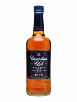 Buy Canadian Club Reserve / 10 Year Old Canadian Whisky Single Malt ...