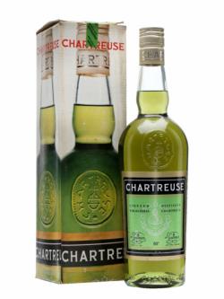 Buy Chartreuse Green Liqueur / Old Presentation Liqueur - Chartreuse ...
