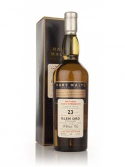 Buy Glen Ord 23 Year Old 1973 - Rare Malts (Old Bottle) 75cl Single ...