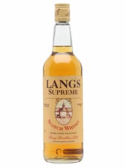 Buy Langs Supreme / Bot.1980s Blended Scotch Whisky Blended Whisky ...
