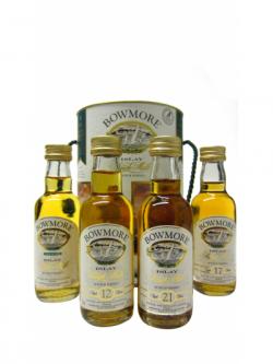 Miniature of Bowmore 4 X 5cl Miniature Collection In Drum 21 Year Old ...