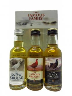 Miniature of Famous Grouse The Famous Family Miniature Pack Single Malt ...