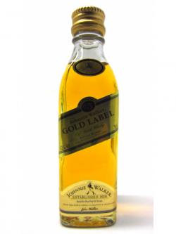 Miniature of Johnnie Walker Gold Label Miniature Single Malt Whisky ...