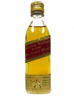 Miniature of Johnnie Walker Red Label Miniature Single Malt Whisky ...