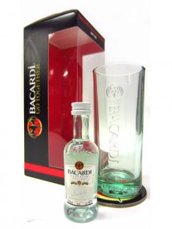 Miniature of Rum Bacardi Miniature Glass Coaster Gift Set Single Malt ...
