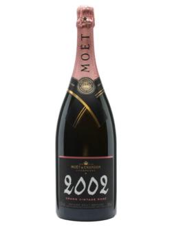 Magnum of Moët & Chandon Rose Vintage 2002 / Pink Champagne / Magnum ...