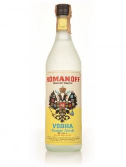 Buy Romanoff Lemon Vodka - 1960s Vodka - _shop_ | Whisky Ratings & Reviews