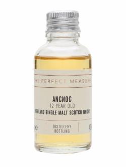 Sample of AnCnoc 12 Year Old Sample Highland Single Malt Scotch Whisky ...