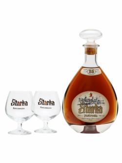 Buy Starka Piastowska 25 Year Old Glass Pack Single Malt Whisky ...