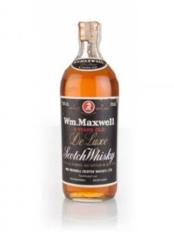 Buy Wm. Maxwell 8 Year Old De Luxe - 1970s Single Malt Whisky - _shop_ ...